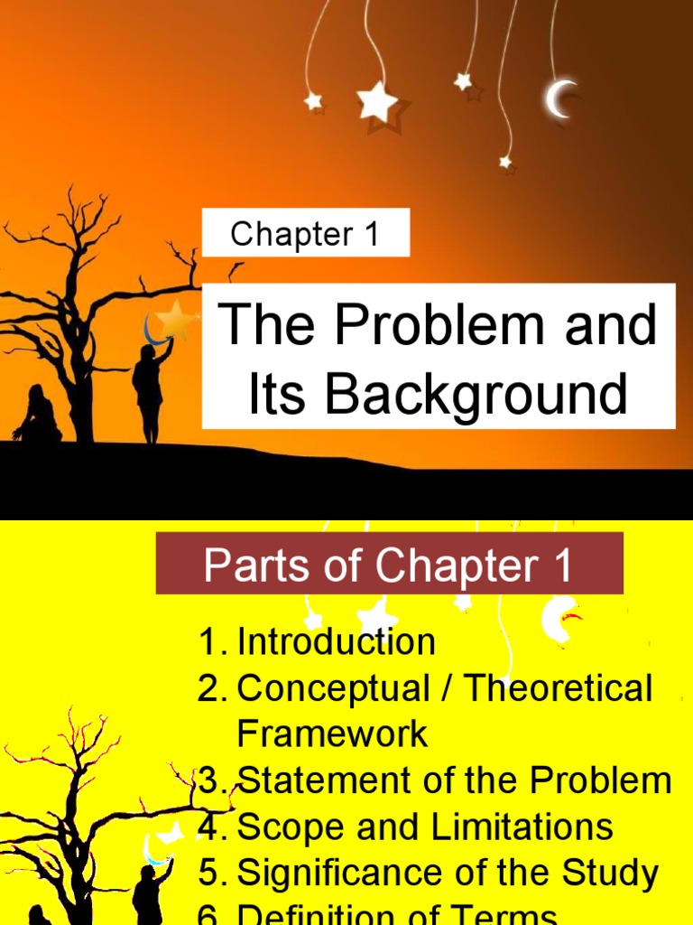 Chapter 1 The Problem and Its Background | PDF | Theory | Epistemology