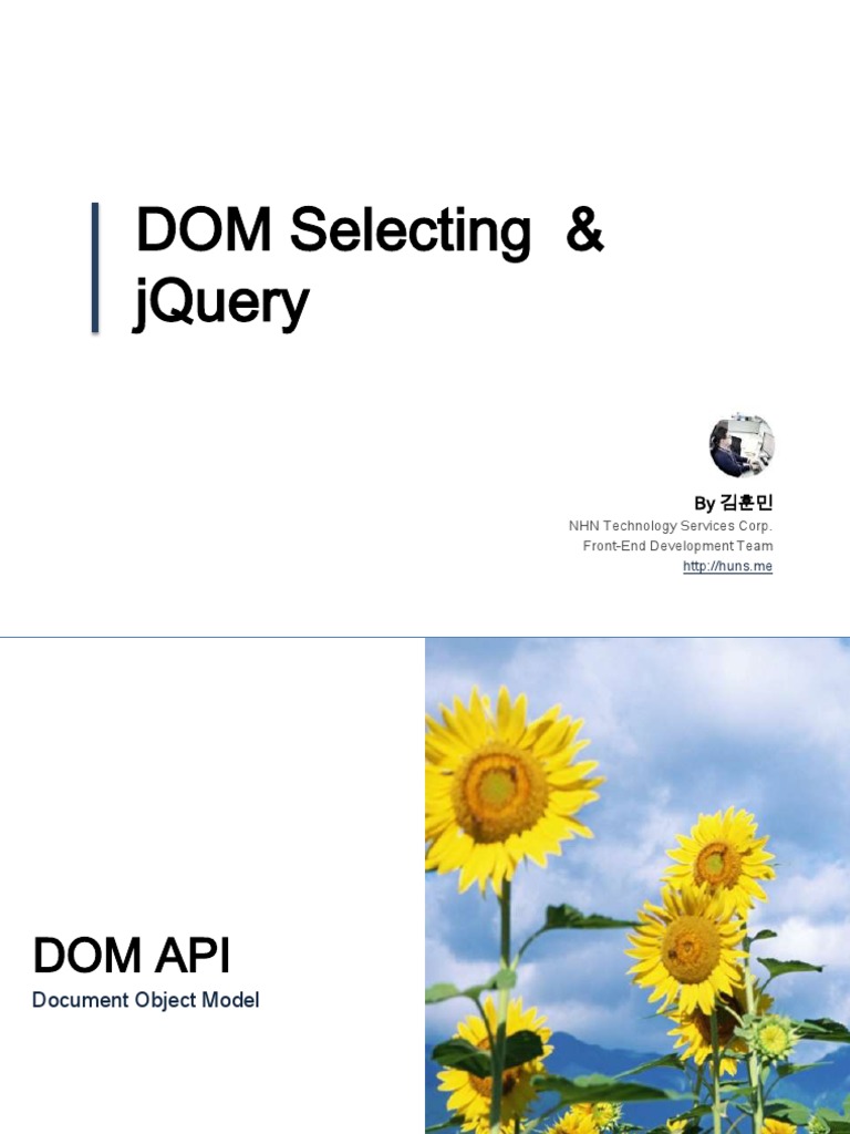 Dom Select Jquery | PDF | Document Object Model | Html Element