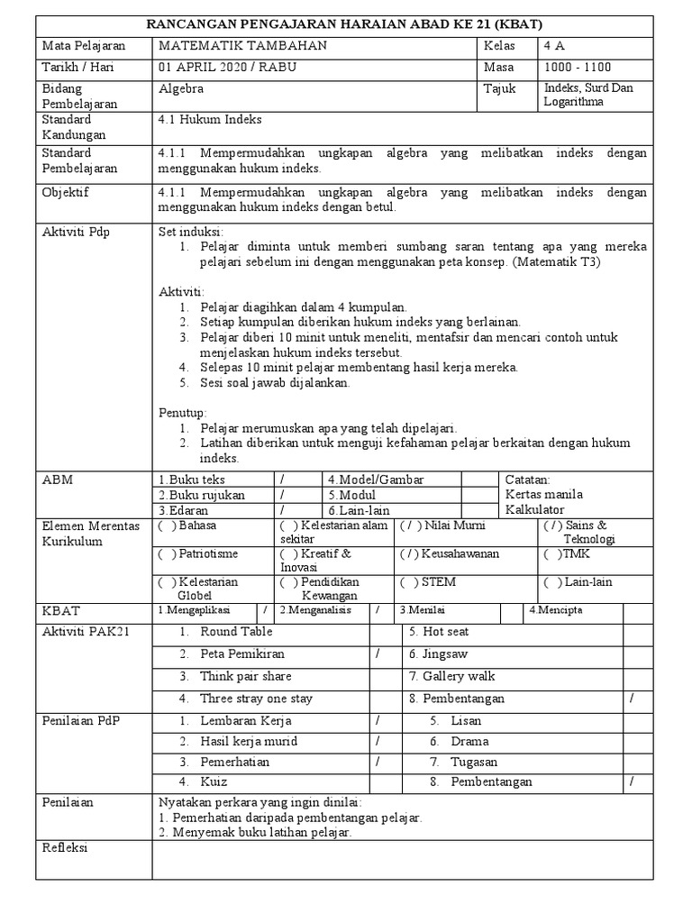 Kumpulan 3 (Indeks) | PDF