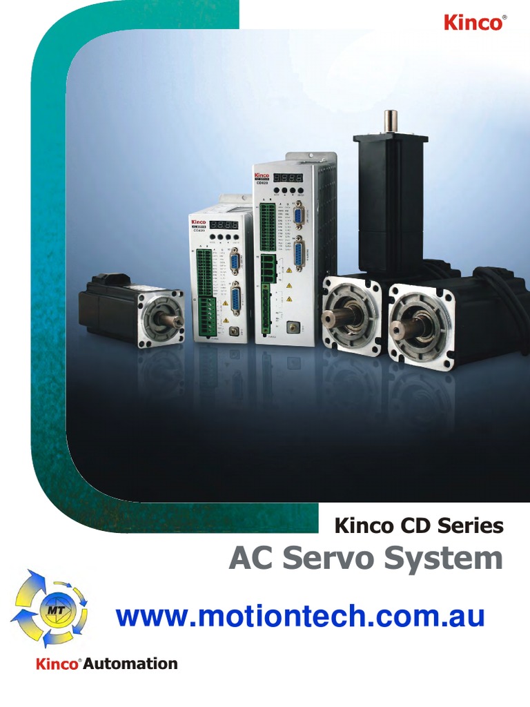 AC Servo System: Kinco CD Series | PDF | Servomechanism | Manufactured Goods