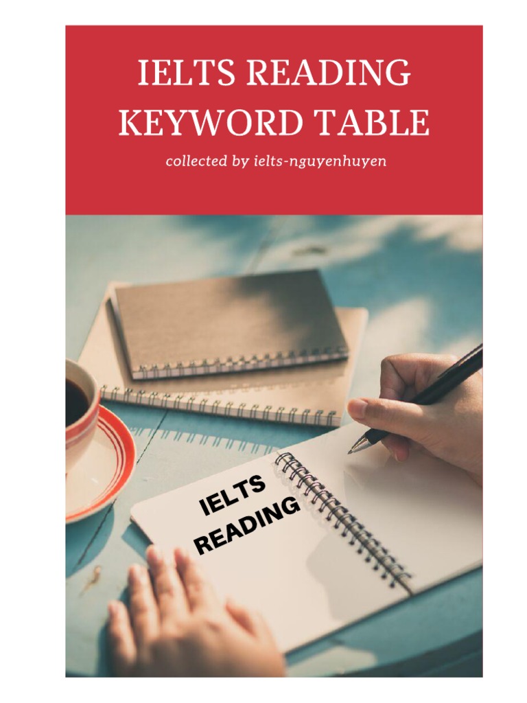 Reading Key Table PDF | PDF | International English Language Testing ...