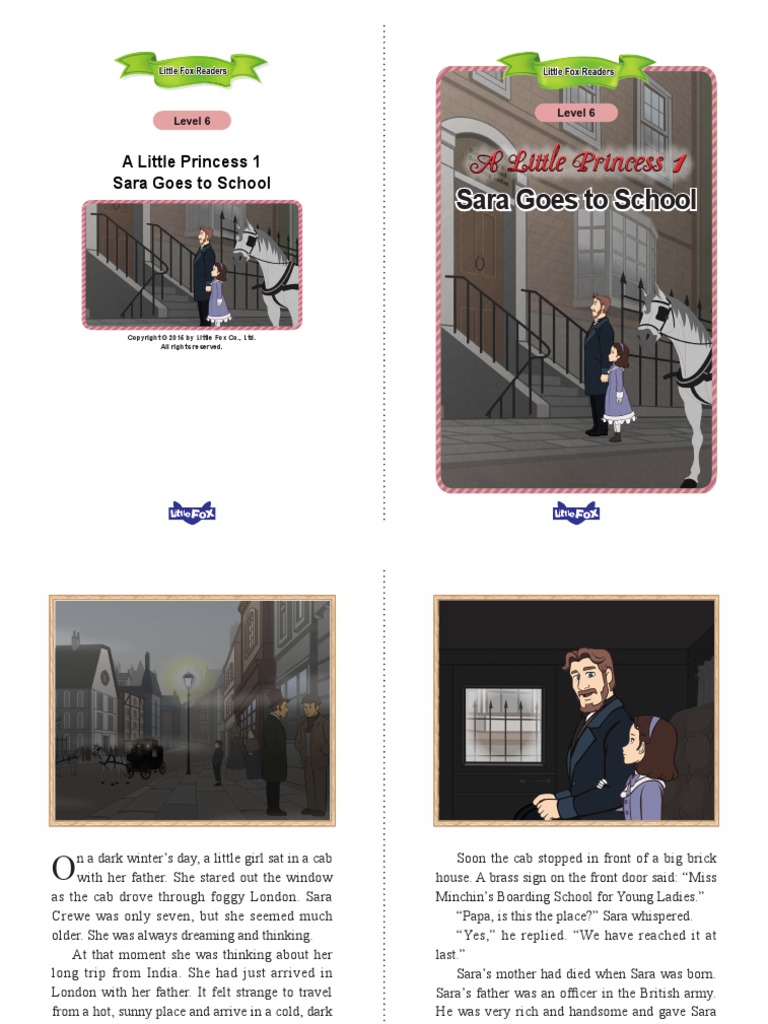 Princess Sarah | PDF | A Little Princess