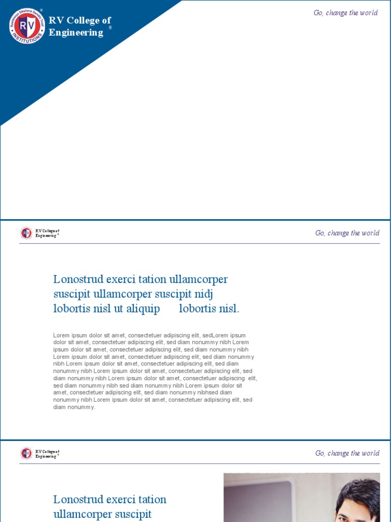 RV College of Engineering Overview | PDF