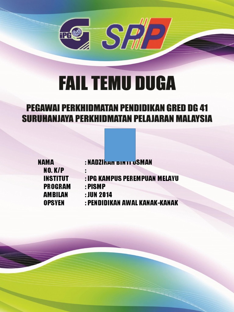 Muka Depan Fail | PDF
