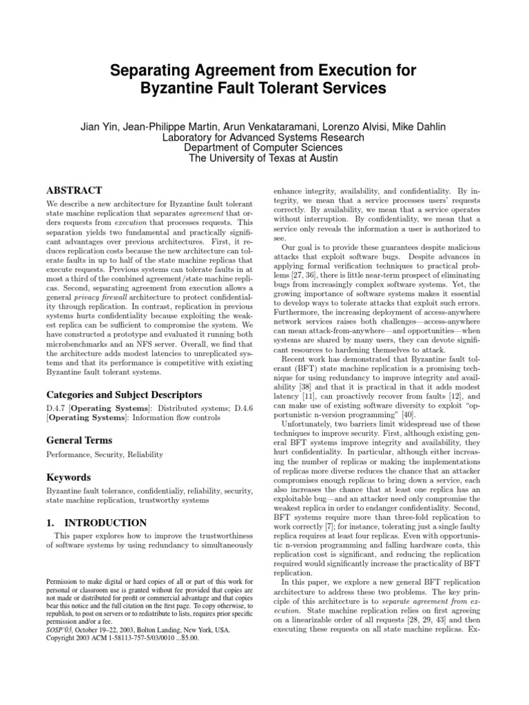 13 Sosp03 PDF | PDF | Replication (Computing) | Cache (Computing)