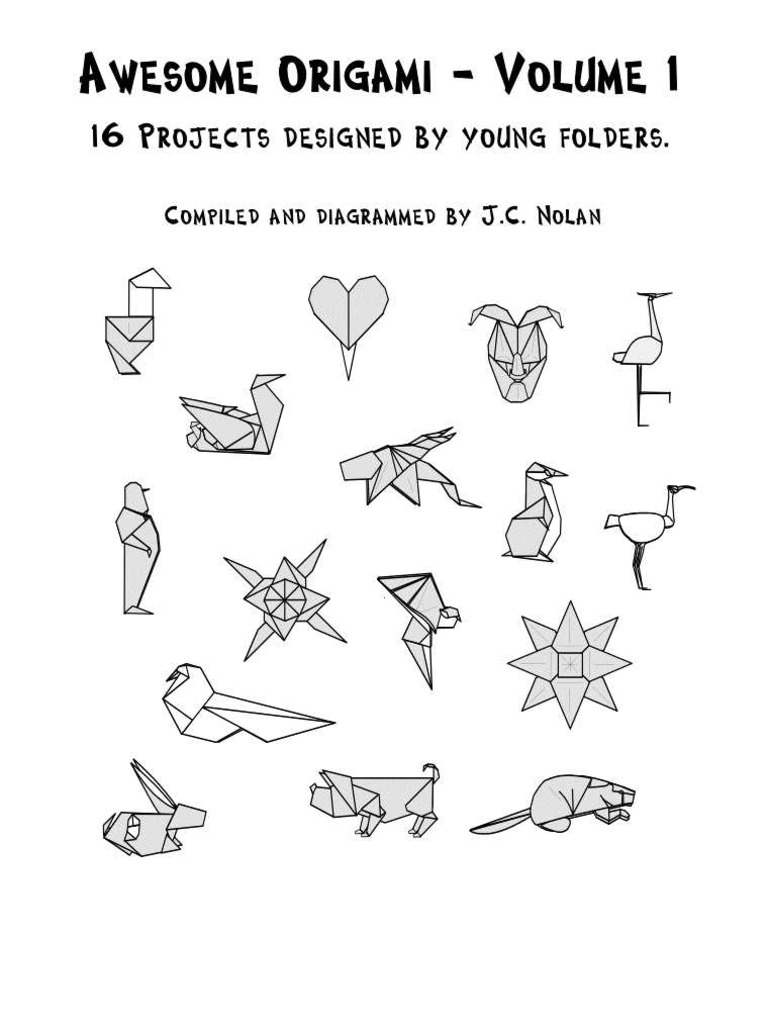 JC Nolan - Awesome Origami - Vol1 | PDF