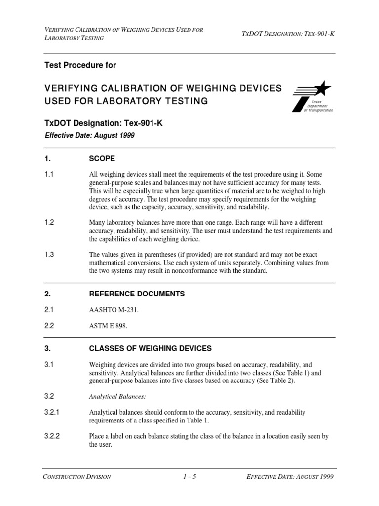 Calibration Balance | PDF | Weighing Scale | Weight