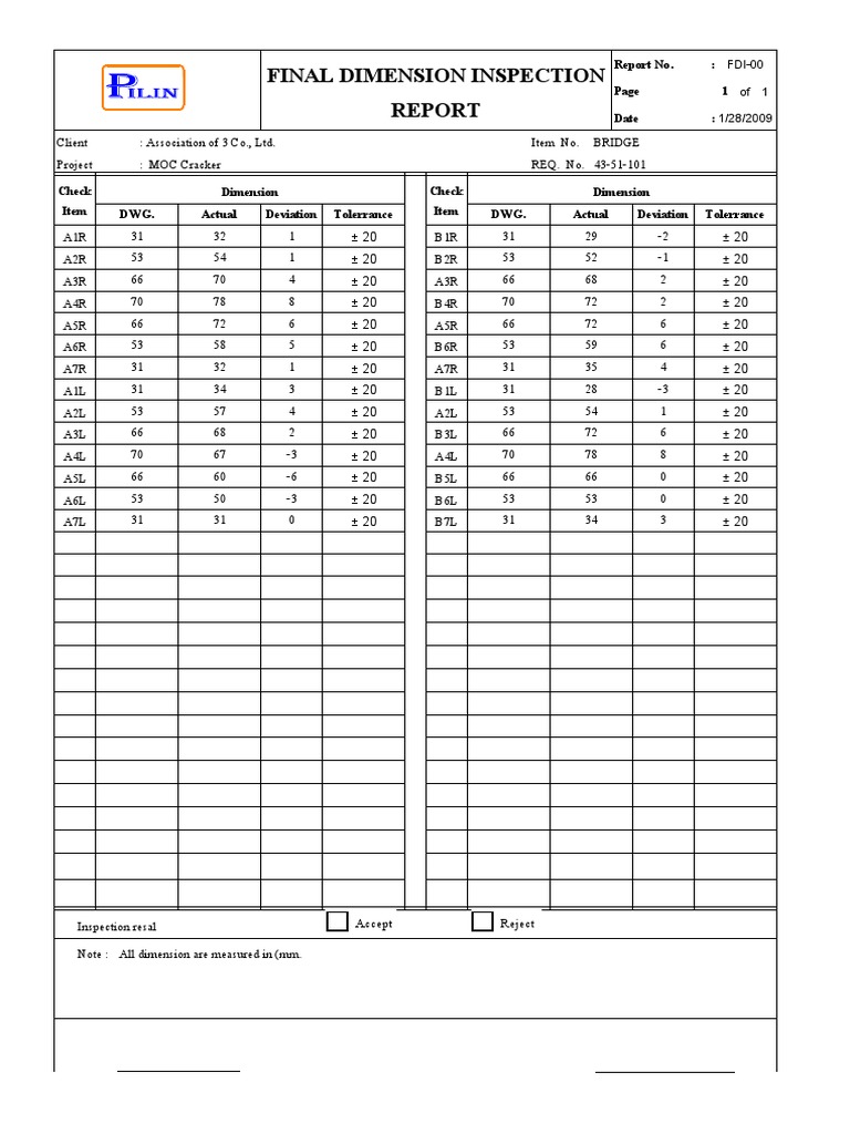 Final Dimension | PDF | Engineering Tolerance | Descriptive Statistics