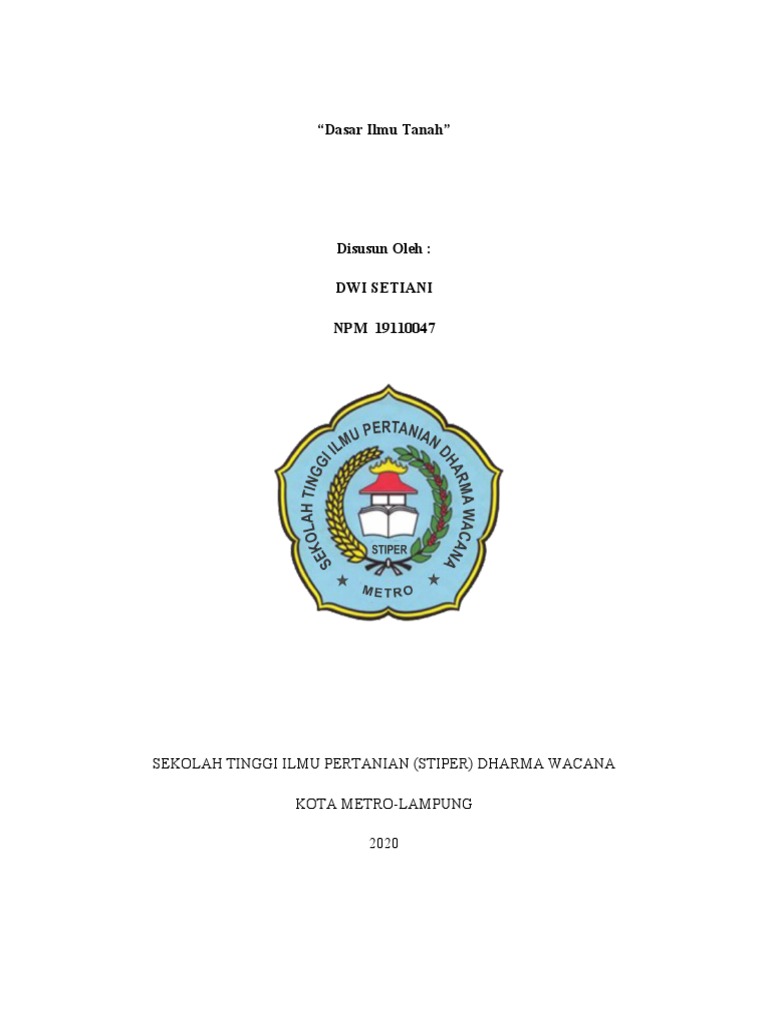 Pengertian Tanah Beserta Proses Dan Fungsinya | PDF | Ilmu Sosial ...