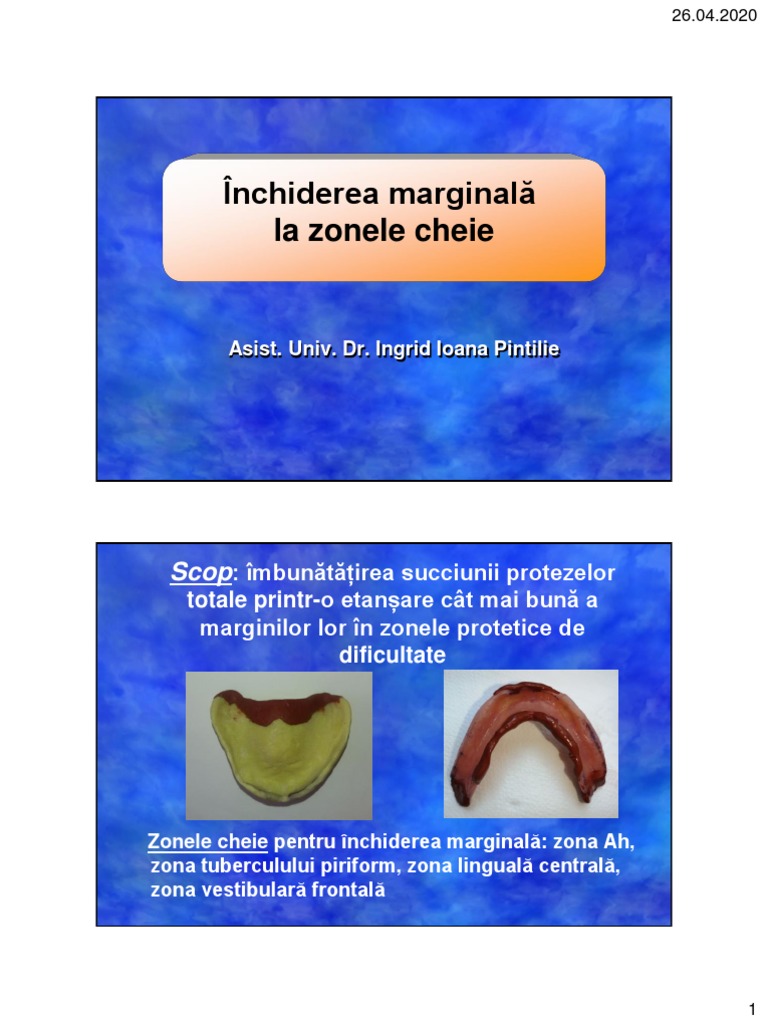 LP Prezentare Inchidere Marginala DR Pintilie Ingrid | PDF