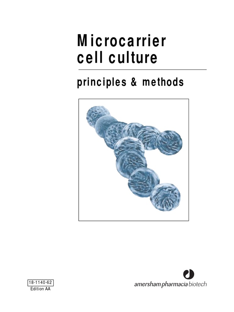 Microcarrier Cell Culture Handbook | PDF | Cell Culture | Cell Adhesion