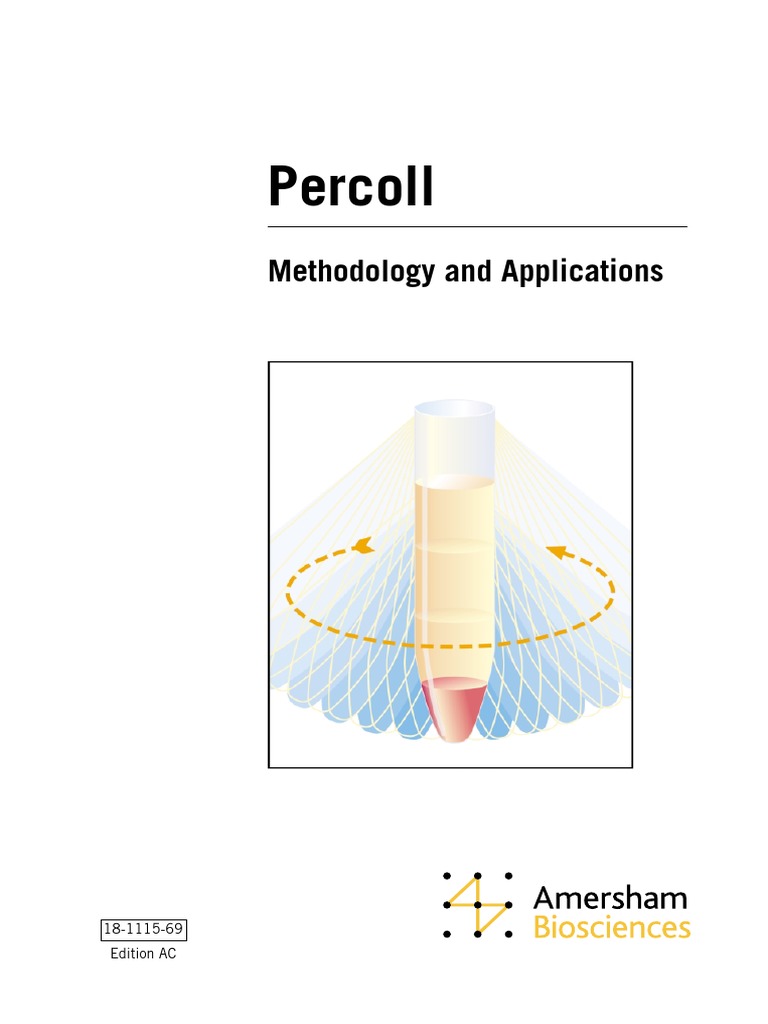 Percoll Methodology Handbook | PDF | Protein Purification | Centrifugation