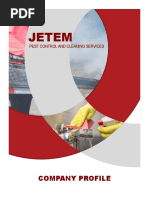 Cleaning Company Profile Template | PDF