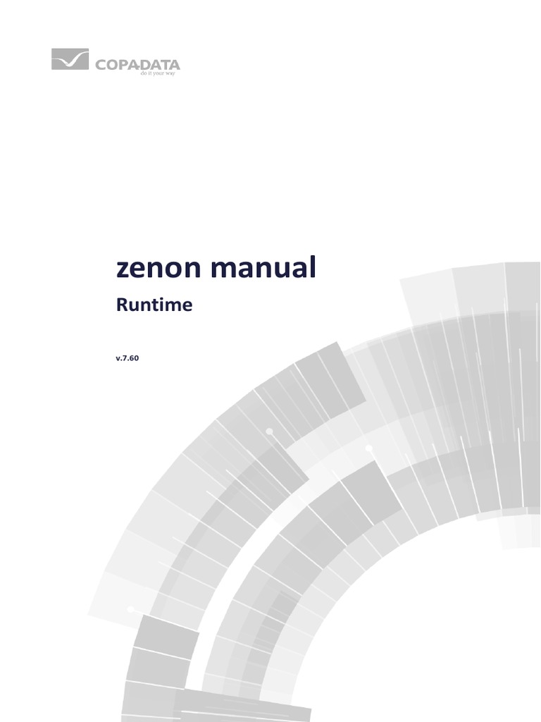 Zenon Manual: Runtime | PDF | 64 Bit Computing | Visual Basic For Applications