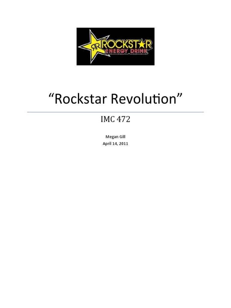 Rockstar Energy Drink Promotional Marketing Plan | PDF | Target ...