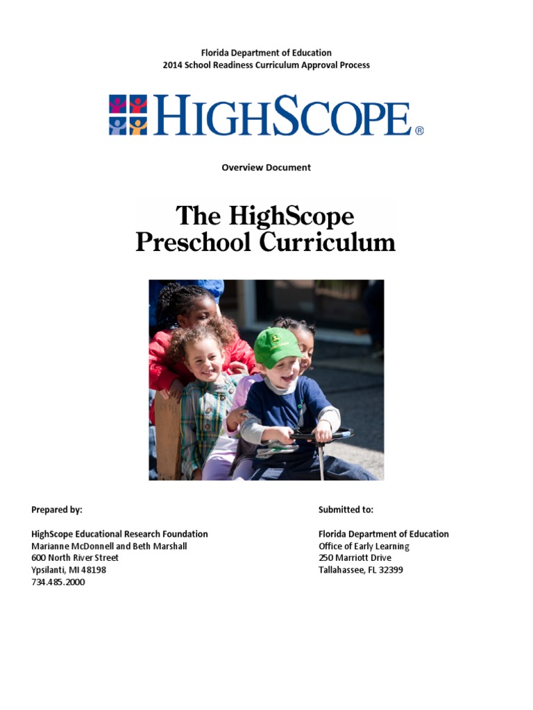 HighScope Preschool Overview Web | PDF | Preschool | Educational Technology