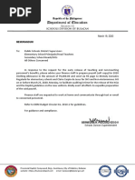 Request Letter To DPWH | PDF