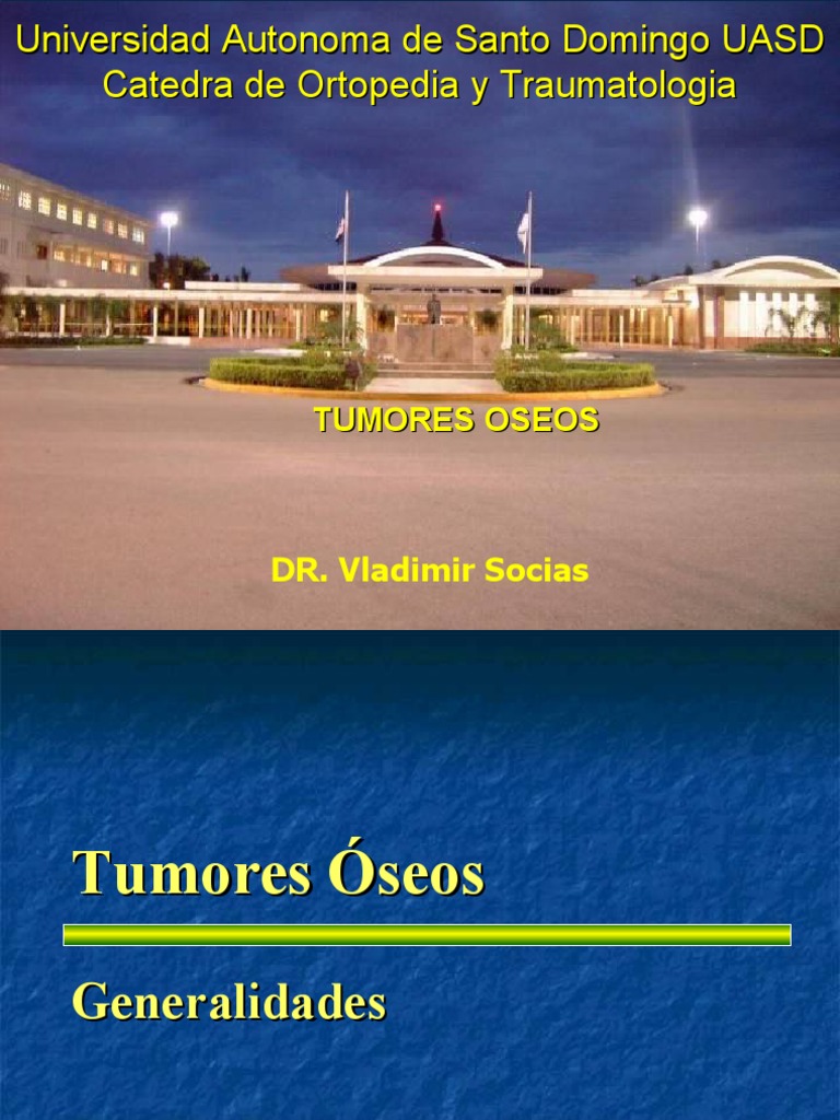 Tumores Oseos | PDF | Neoplasias | Cáncer