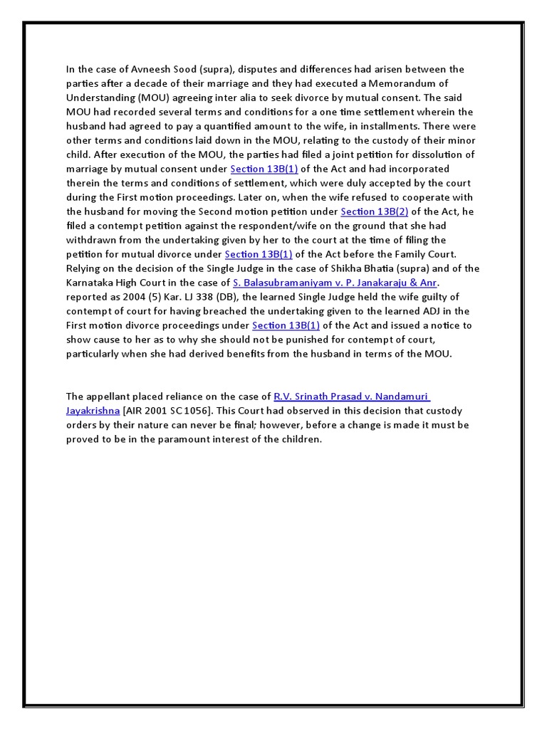 In The Case of Avneesh Sood | PDF