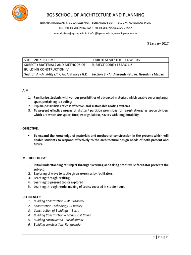 MMBC IV Lecture Plan With Revised Calendar From Feb 13th As ...