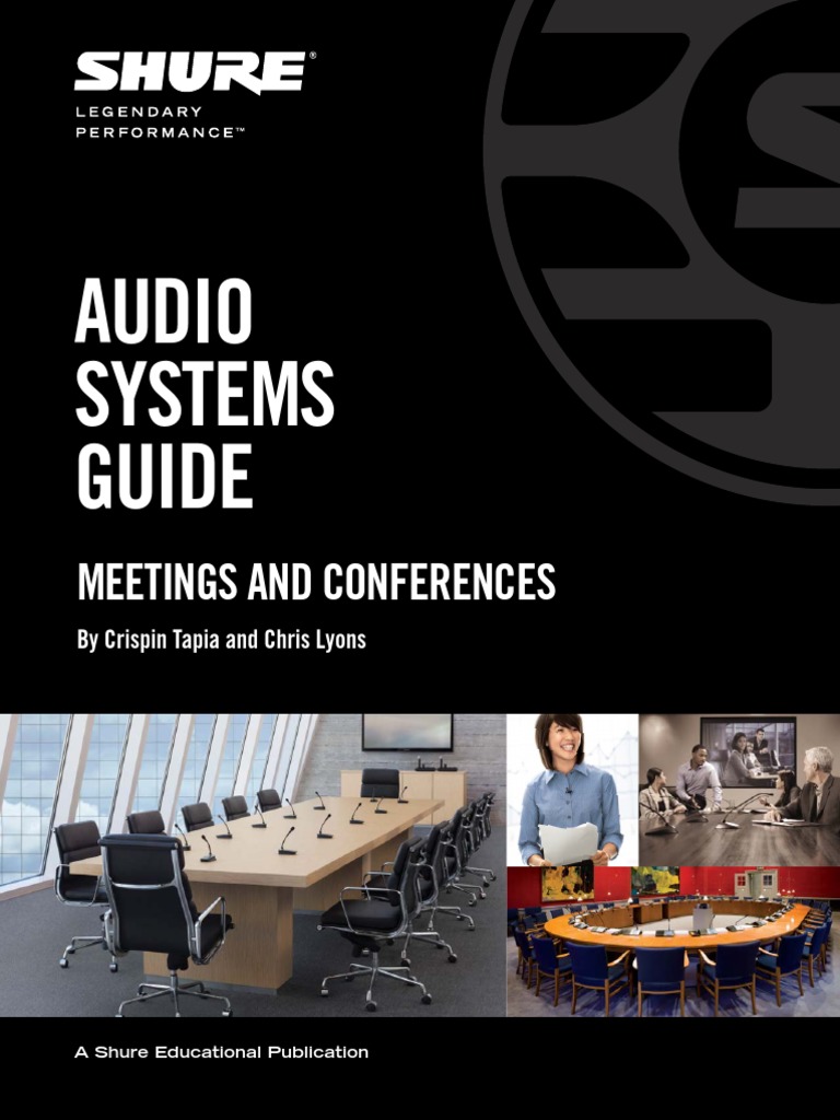 Audio Systems Guide For Meetings and Conferences PDF | PDF | Microphone ...