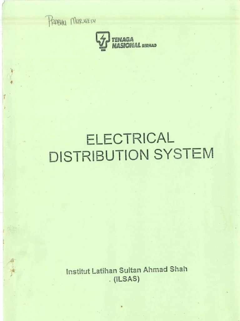 Electrical Distribution System TNB