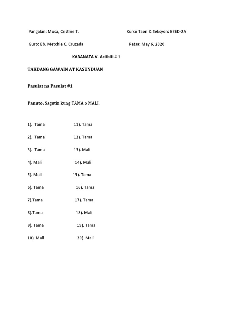 Kabanata V26 VIans | PDF