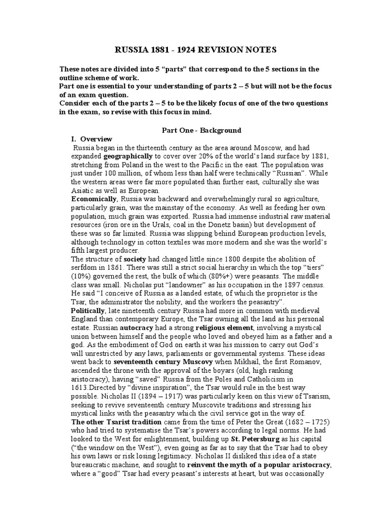 The Pillars of Russian Autocracy: An Analysis of the Key Institutions ...