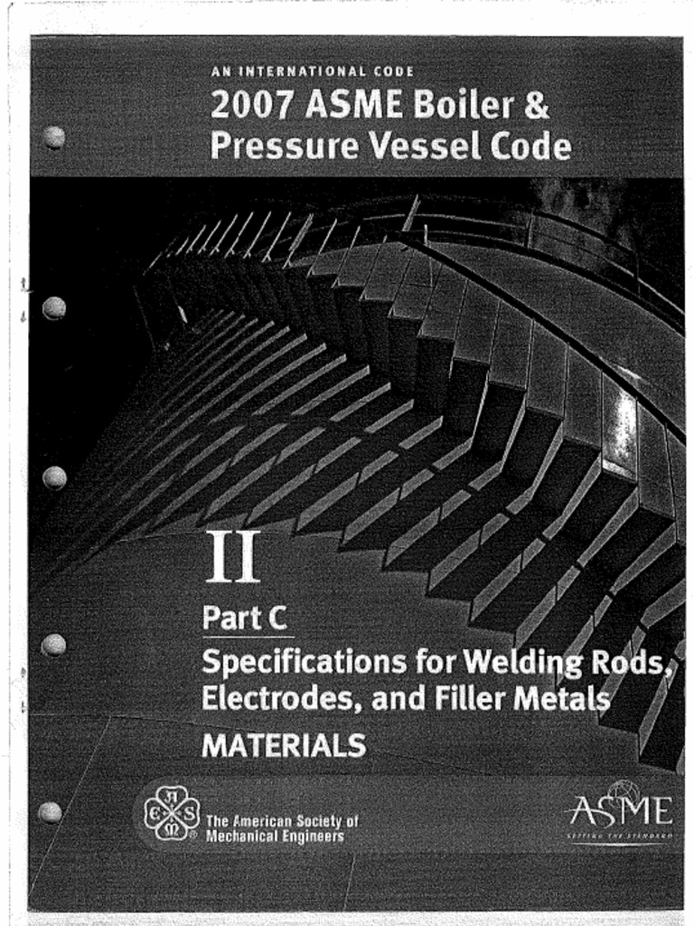 2007 ASME Boiler and Pressure Vessel Code | PDF