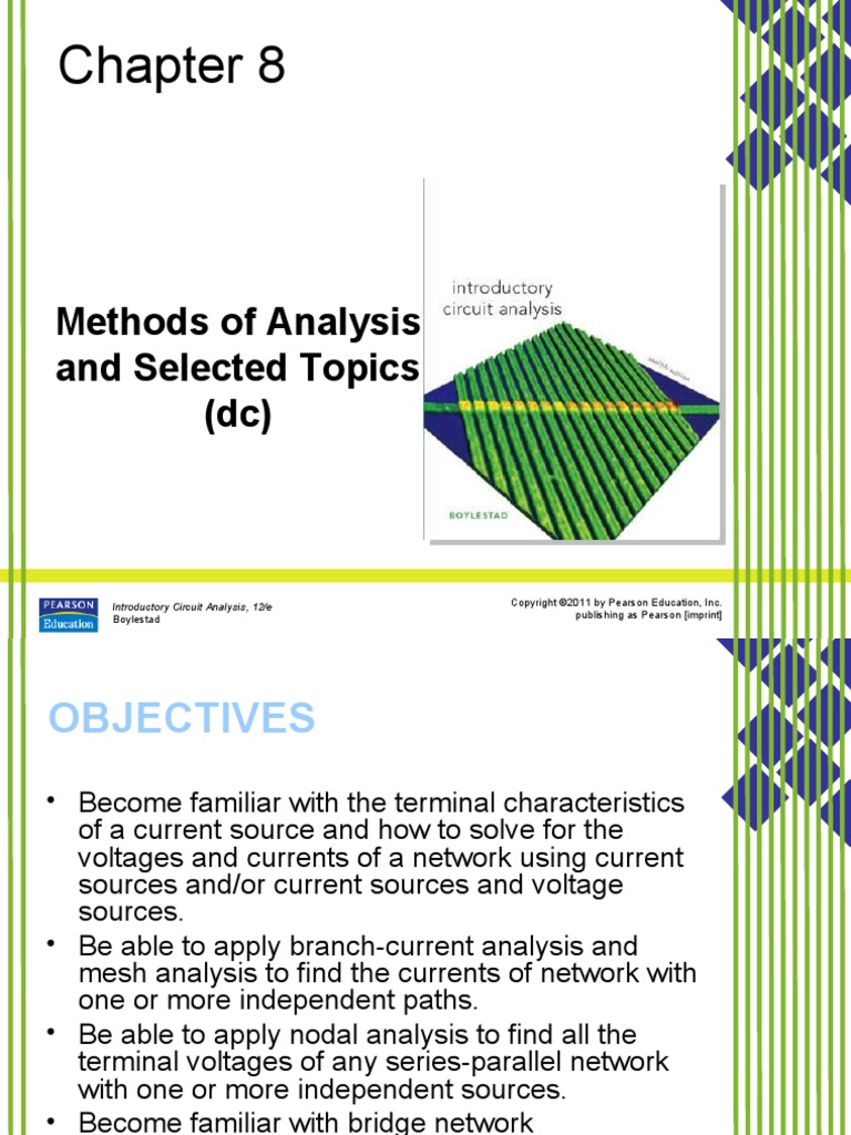 CH 8 | PDF | Network Analysis (Electrical Circuits) | Electrical Network