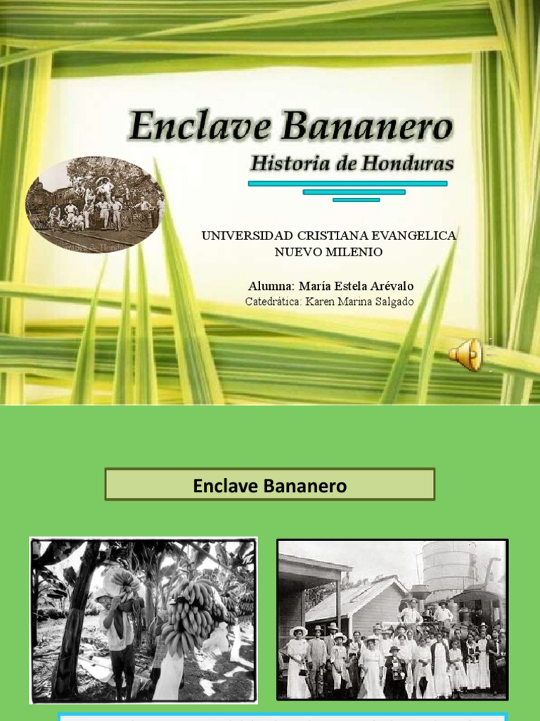 Enclaves Bananeros | PDF | Honduras | Centroamérica
