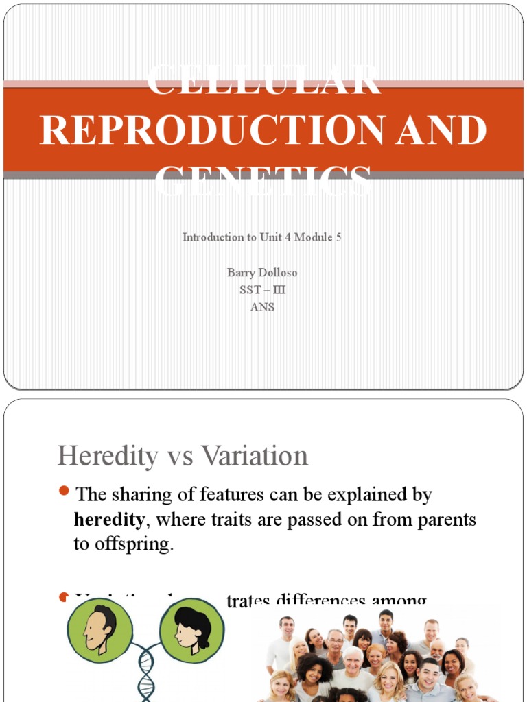 Cellular Reproduction & Genetics | PDF