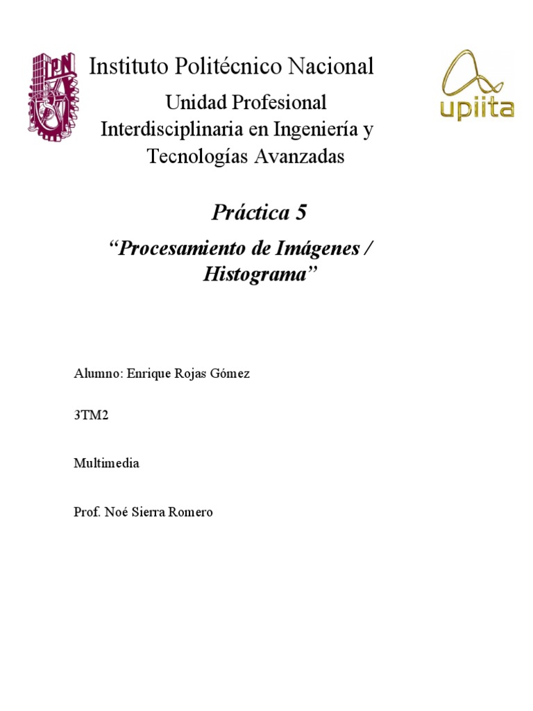 Análisis e implementación de histogramas de color en Java para ...