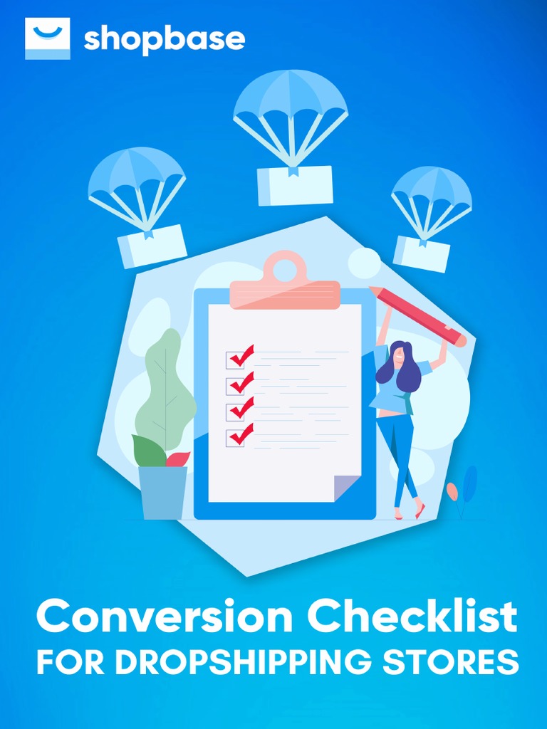 Conversion Checklist For Dropshipping Stores | PDF | Point Of Sale ...