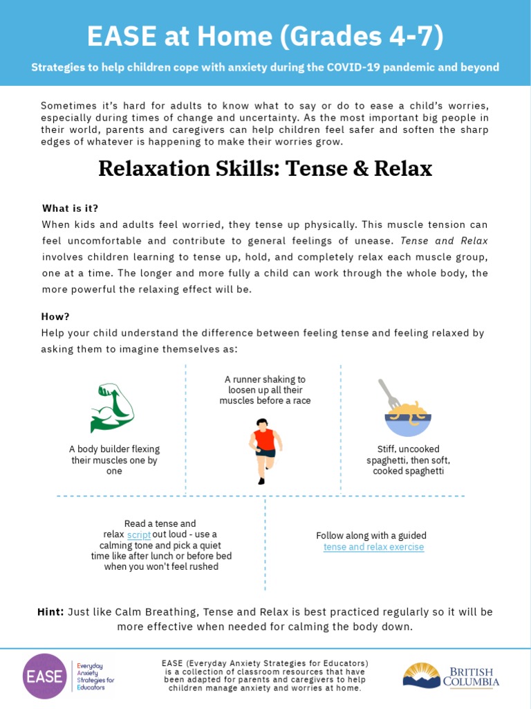 Ease at Home 4-7 Tense Relax | PDF