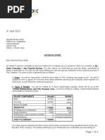 CG Offer Letter | PDF | Intellectual Property | Confidentiality