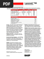 Basf Tds - Lupranate m20s | PDF | Materials | Chemistry