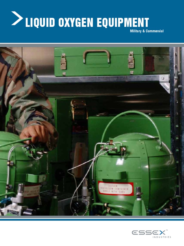 Liquid Oxygen Systems Overview | PDF | Liquid Oxygen | Valve