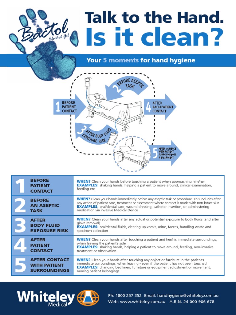 5 Moments for Hand Hygiene Guide | PDF | Self-Improvement | Wellness