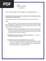 Sample Research Filipino | PDF