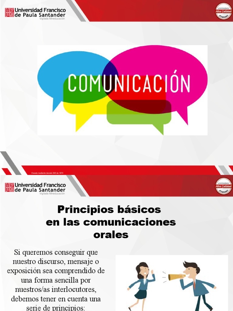 Comunciación Oral | PDF | Comunicación no verbal | Cognición