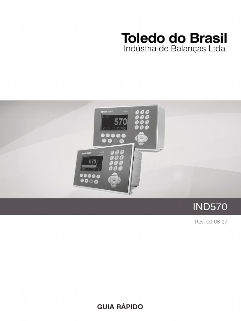 GUIA RÁPIDO IND570 - 3474475GR - Rev 00-08-17 | PDF | Programas | Brasil