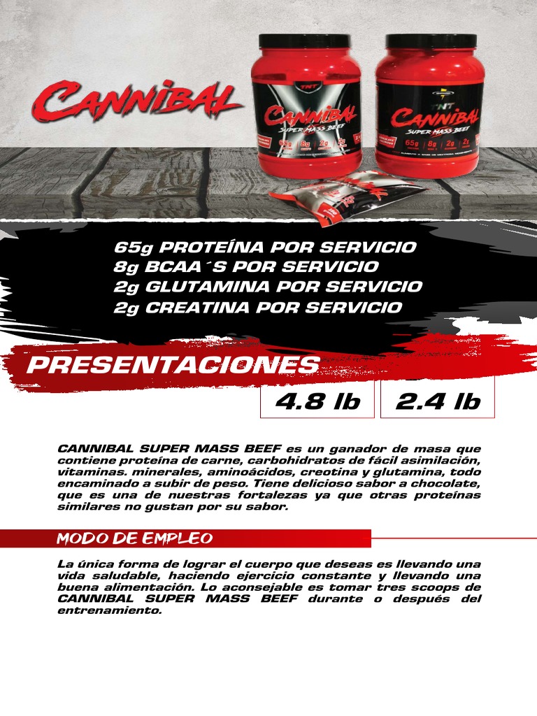 Ficha CANNIBAL Compressed | PDF | Salud y bienestar