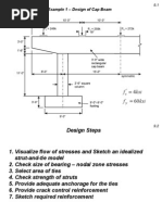 Design Example of Single Corbel Using Strut and Tie Method Per ACI 318-02 Appendix A | PDF ...
