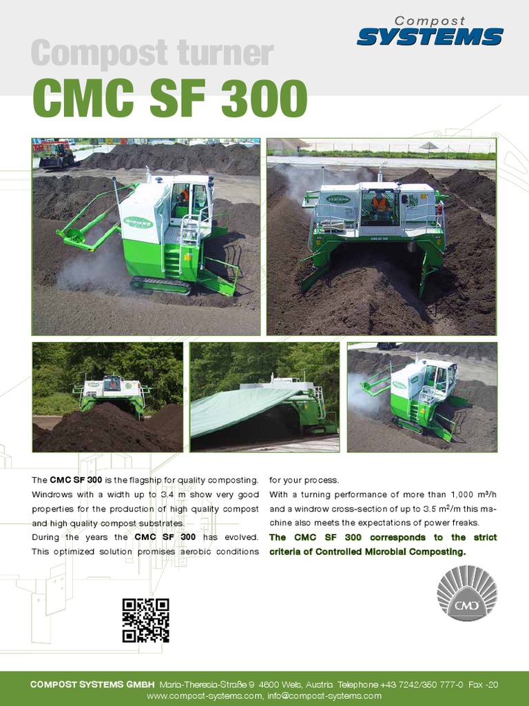 The CMC SF 300: A High-Capacity, High-Quality Compost Turner for ...