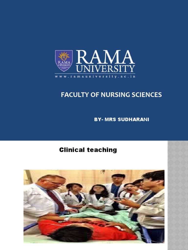 Clinical Teaching Methods | PDF | Nursing | Teachers