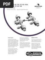 160 Drive Axle Meritor Diferenciales | PDF | Axle | Gear