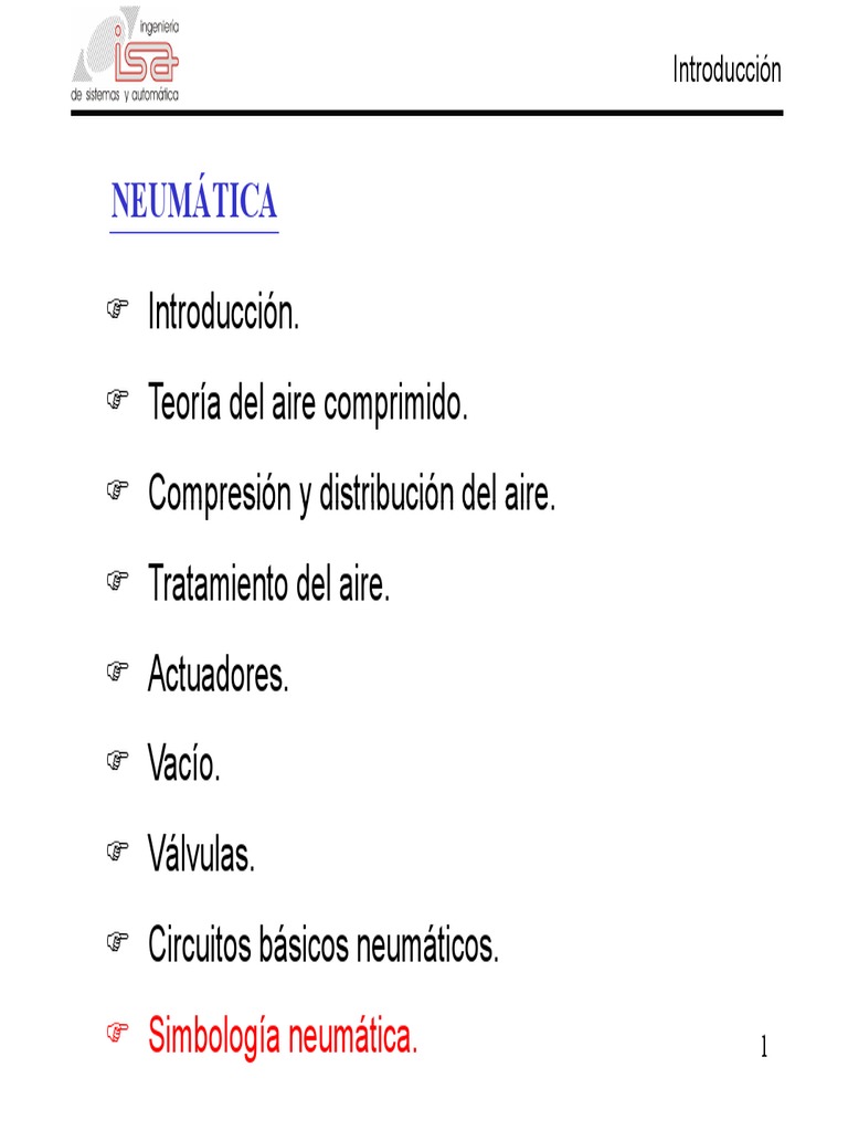 10 Simbologia Neumatica PDF | PDF | Informática | Tecnología