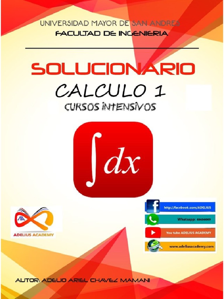 Problemas Cálculo I 1P Adelius PDF | PDF