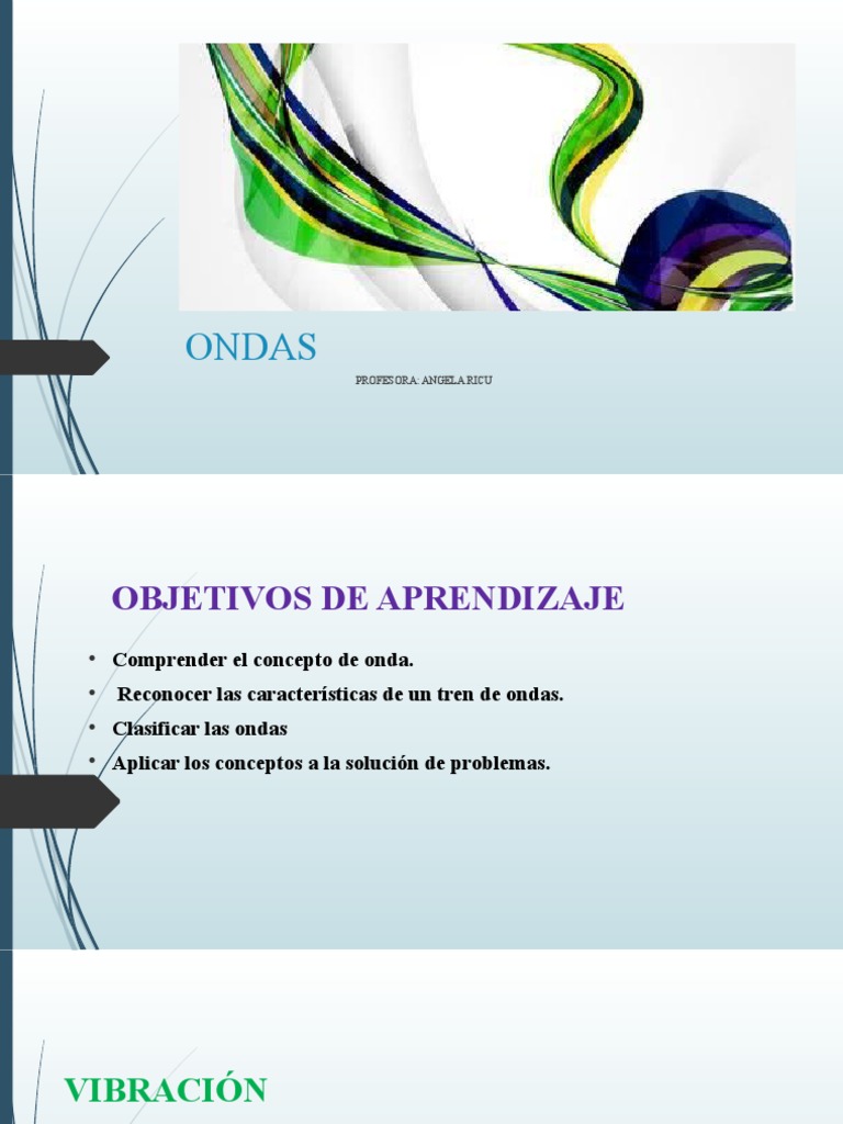 Ppt. Ondas | PDF | Olas | Frecuencia